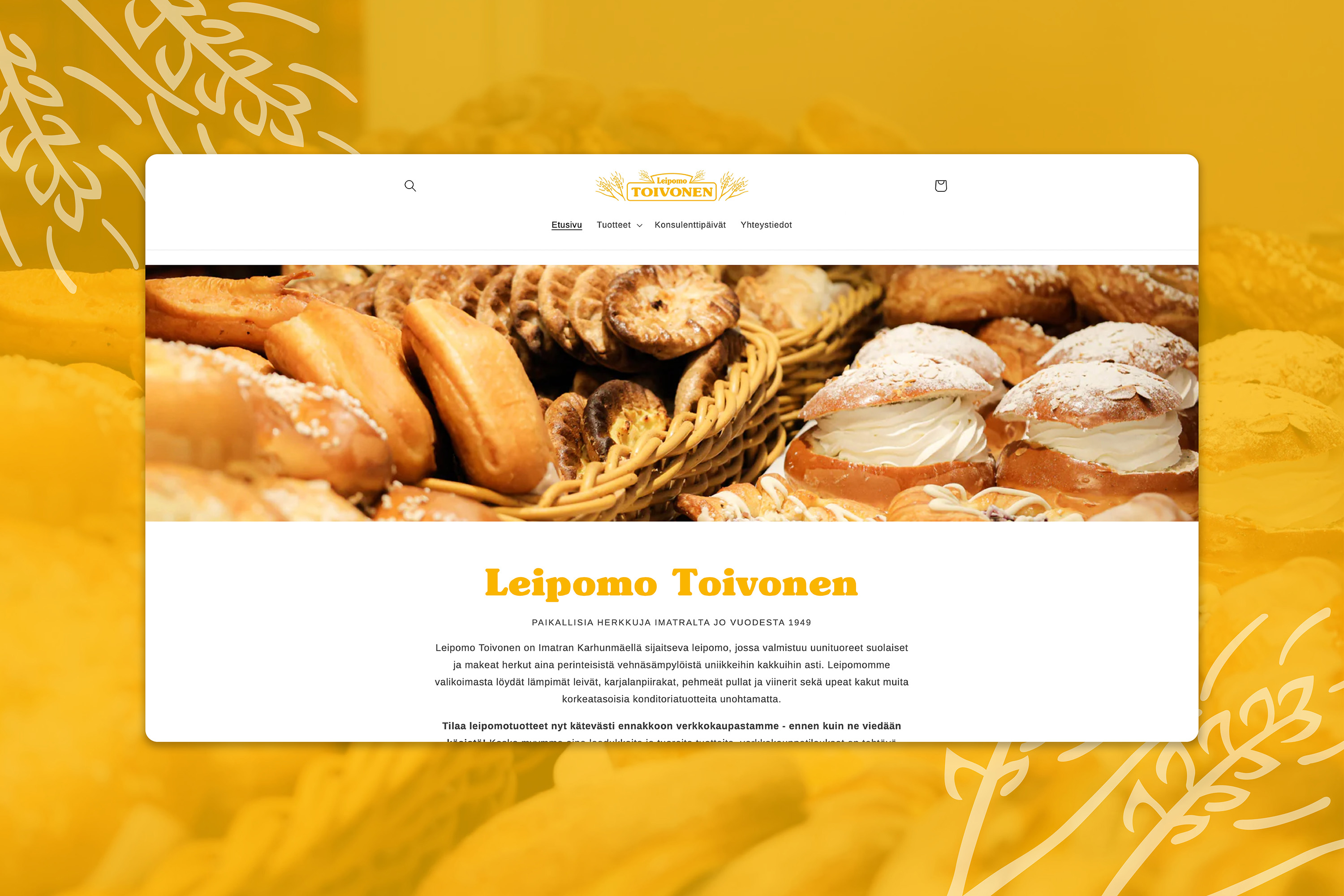 Leipomo Toivonen | Mainostoimisto Dominus